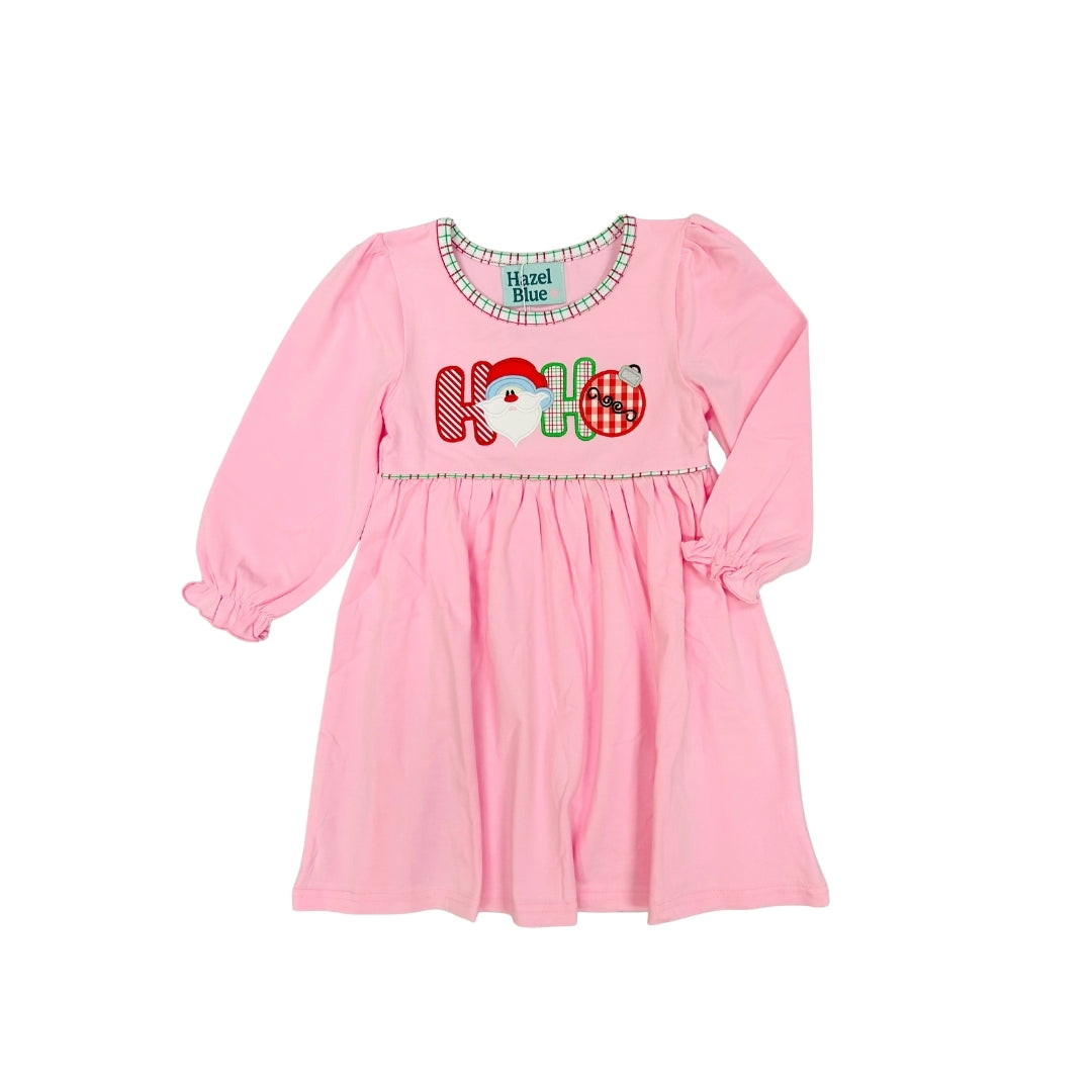 Hazel Blue Ho Ho Ho Dress – Posh Petites